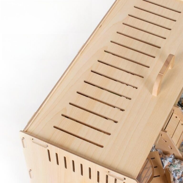 Maximize Space: Designing Multi-Level Hamster Habitats | wood hamster cage